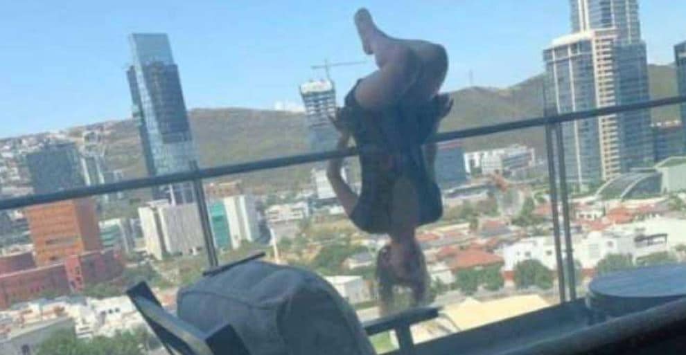 Lady Survives 80 foot Fall Off Balcony While Doing Yoga Pose